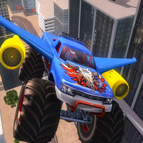 REAL FLYING TRUCK - The Pizza Edition - Play Now For Free